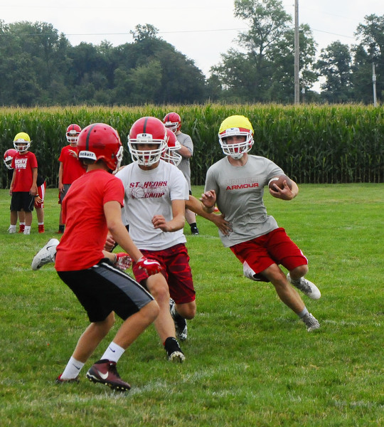 St. Henry's first day of football practice Photo Album | The Daily Standard
