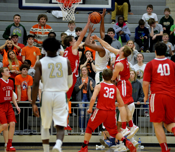 St. Henry vs Springfield Catholic Central boys basketball Photo Album ...