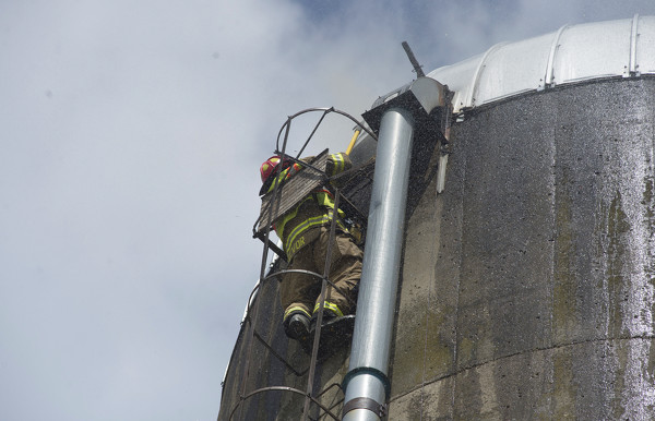 silo fire at 195 Cassella Montezuma Road Photo Album | The Daily Standard
