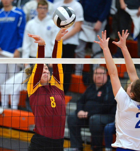New Bremen vs Tiffin Calvert volleyball Photo Album | The Daily Standard