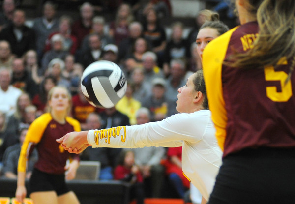 New Bremen vs Tiffin Calvert volleyball Photo Album | The Daily Standard