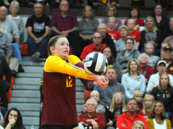 New Bremen vs Tiffin Calvert volleyball Photo Album | The Daily Standard