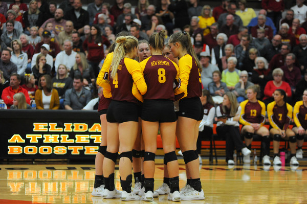New Bremen vs Tiffin Calvert volleyball Photo Album | The Daily Standard