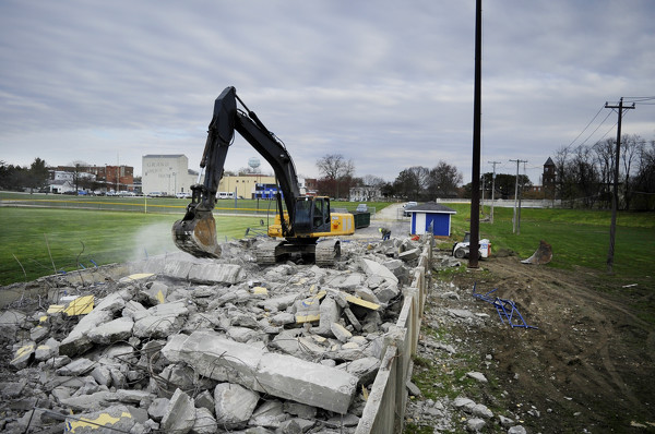 Skip Baughman Stadium torn down Photo Album | The Daily Standard