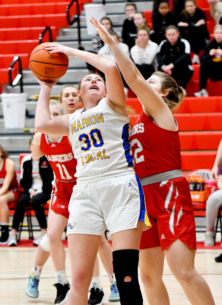 Marion Local vs New Knoxville girls basketball Photo Album | The Daily ...