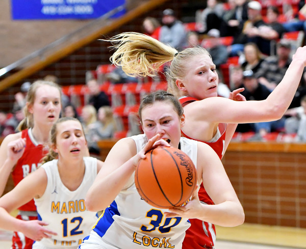 Marion Local vs New Knoxville girls basketball Photo Album | The Daily ...