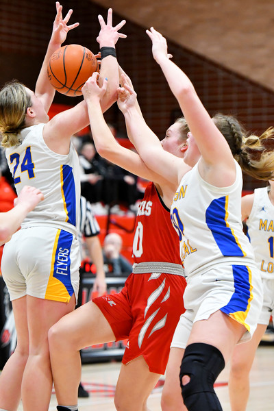 Marion Local vs New Knoxville girls basketball Photo Album | The Daily ...