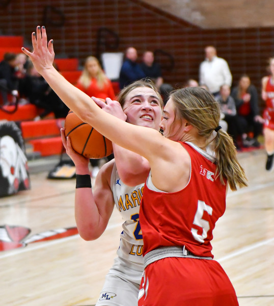 Marion Local vs New Knoxville girls basketball Photo Album | The Daily ...