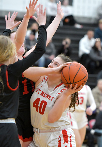 St. Henry vs Upper Scioto Valley girls basketball Photo Album | The ...
