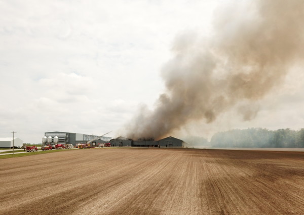 Poultry barn fire on Mercer-Darke County Line Road Photo Album | The ...
