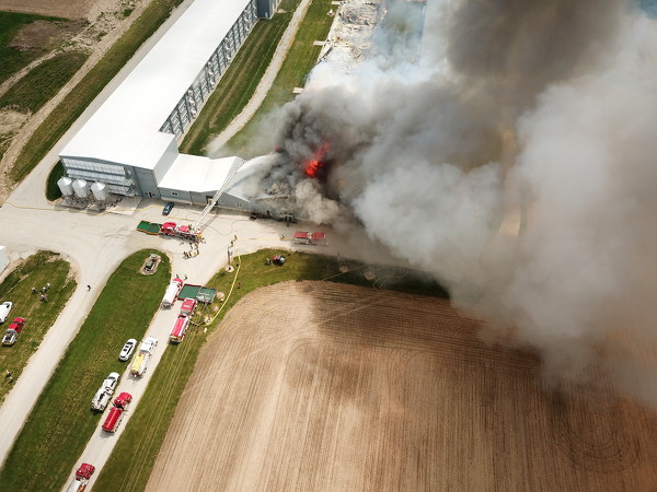Poultry barn fire on Mercer-Darke County Line Road Photo Album | The ...