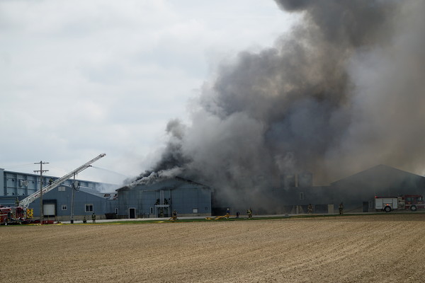Poultry barn fire on Mercer-Darke County Line Road Photo Album | The ...