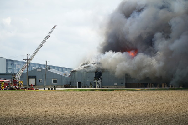 Poultry barn fire on Mercer-Darke County Line Road Photo Album | The ...