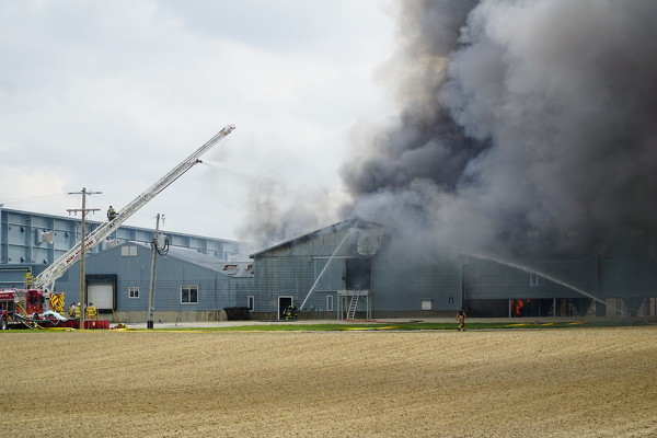 Poultry barn fire on Mercer-Darke County Line Road Photo Album | The ...