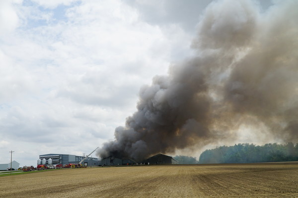 Poultry barn fire on Mercer-Darke County Line Road Photo Album | The ...