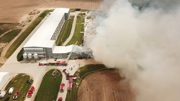 Poultry barn fire on Mercer-Darke County Line Road Photo Album | The ...