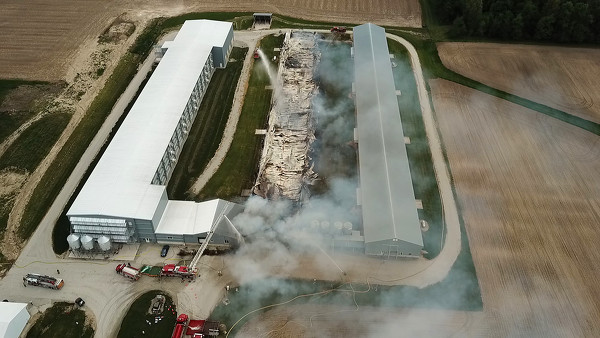 Poultry barn fire on Mercer-Darke County Line Road Photo Album | The ...