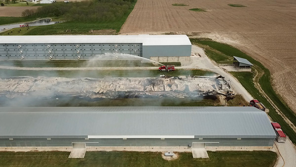 Poultry barn fire on Mercer-Darke County Line Road Photo Album | The ...