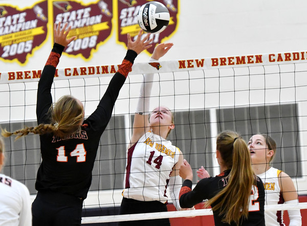New Bremen vs Jackson Center volleyball Photo Album | The Daily Standard